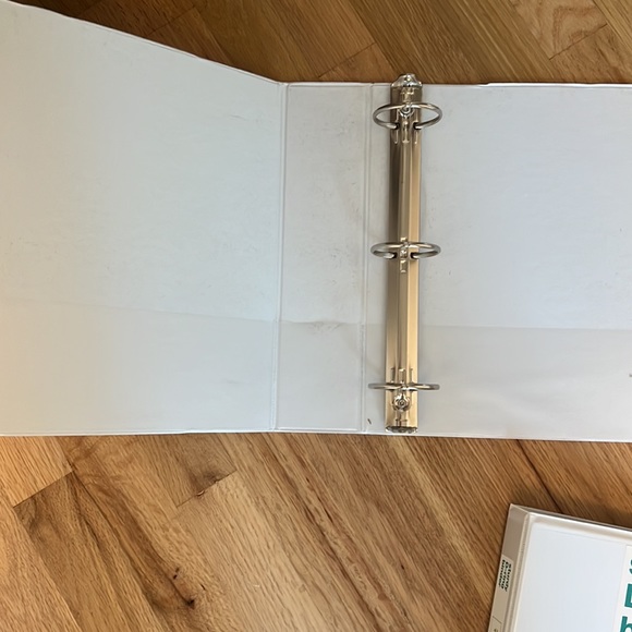 Storage & Organization | Brand New White Binders Three Of Them Two Are ...